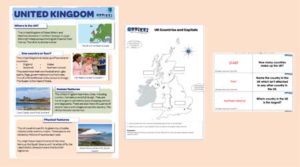 Free worksheets - world geography - Oddizzi